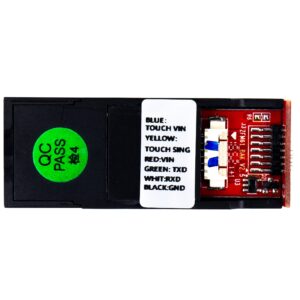 jujinglobal Optical Fingerprint Reader Sensor Module Red or Green Light TTL for Arduino (FPM11 Green Light 6P (120 Fingers))