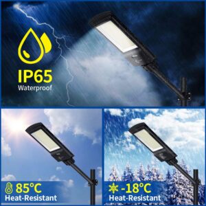 CILU SUM Solar Lights,300W Solar Street Light Outdoor Lighting,936 LEDs,6500k Daylight Outdoor Motion Sensor with Remote Control,IP65 Waterproof Security Area Flood Light,for parking lot,yard,barn,etc