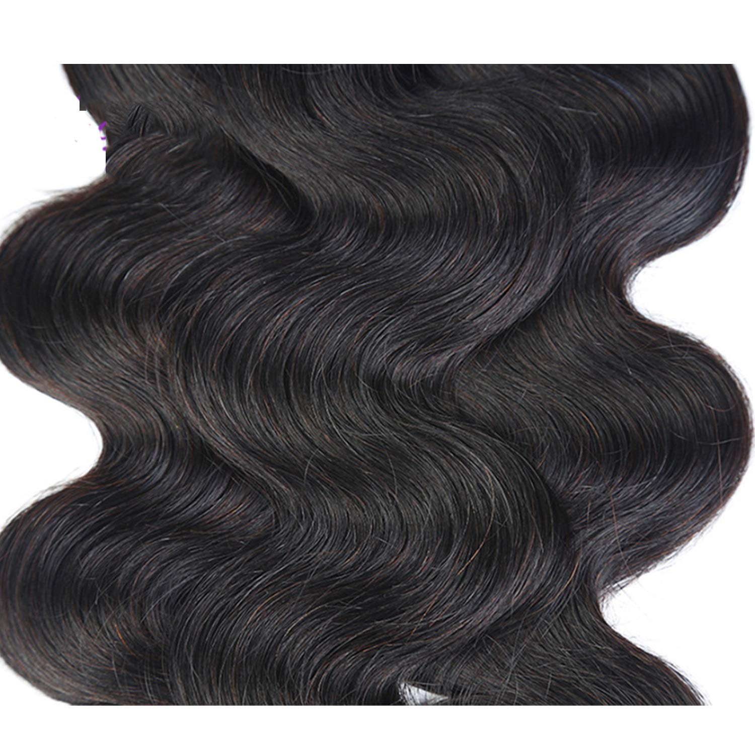 Hair Extensions, Wigs & Accessories Brazilian body wave 3 Bundles With 13 * 4 Lace Frontal closure with baby hair remy Human Hair Weave for Women (Length : 22 24 26 Cl18)