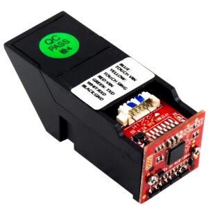 jujinglobal Optical Fingerprint Reader Sensor Module Red or Green Light TTL for Arduino (FPM11 Green Light 6P (120 Fingers))