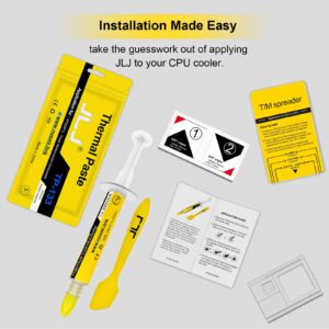 JLJ Thermal Paste 1.5g CPU Thermal Paste Silicon Grease Compound CPU Paste Heatsink Based High Performance Thermal Paste CPU Thermal Paste