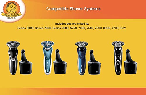 Shaver Shebang refills for 12 Philips SmartClean cartridges