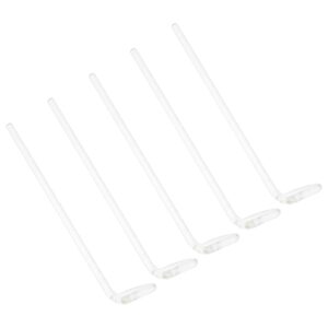 Baluue 5pcs Glass Cell Spreaders L- Shaped Wide Spreading Bars Laboratory Supplies