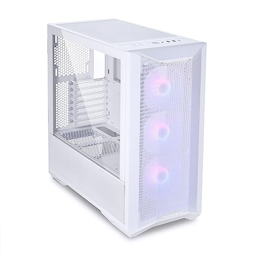 Lian Li LANCOOL II MESH C RGB-S USB Type-C Included Mid-Tower Snow White - LAN2MRS.50