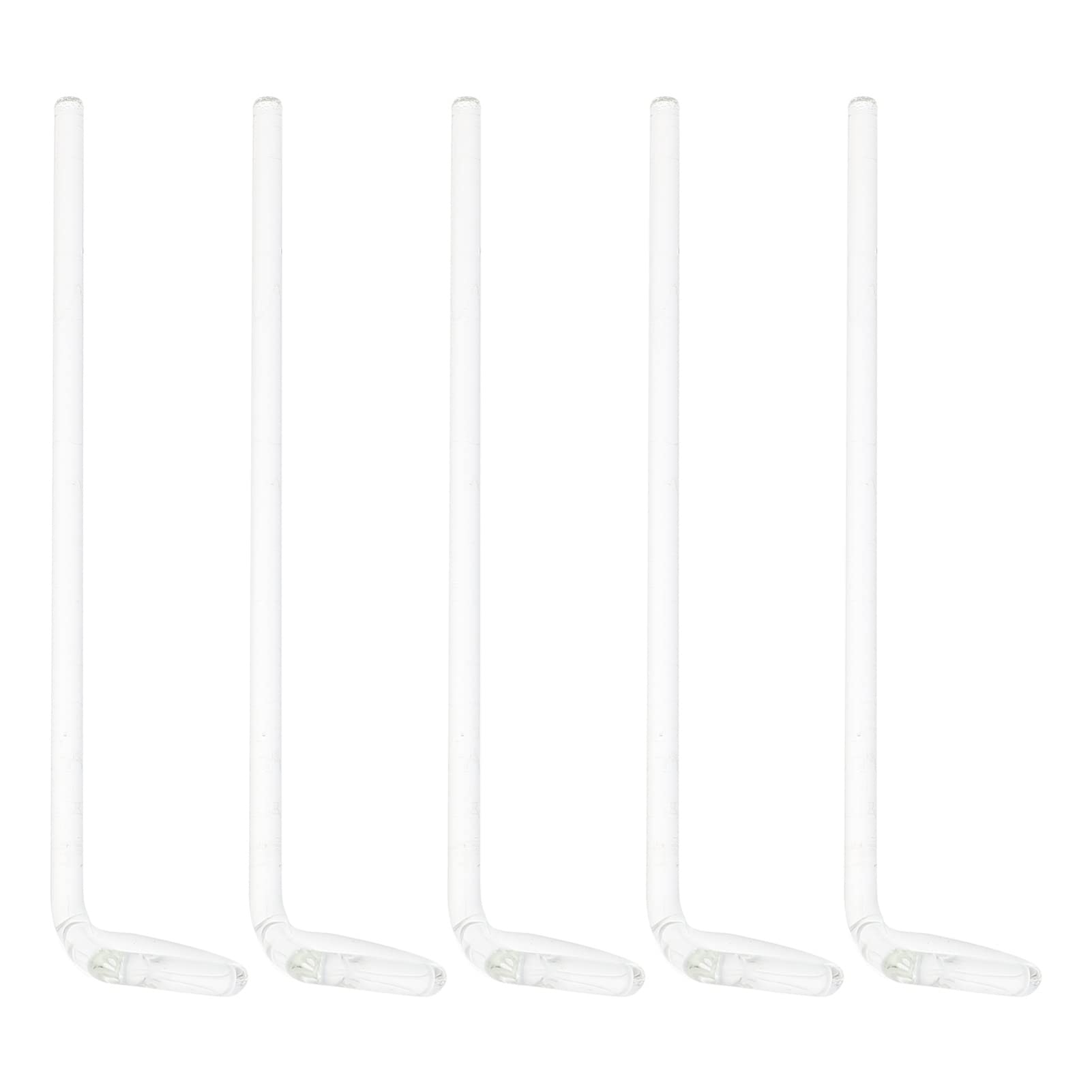 Baluue 5pcs Glass Cell Spreaders L- Shaped Wide Spreading Bars Laboratory Supplies