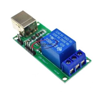 1 channel usb relay 5v programmable computer control for smart home