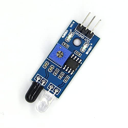 10Gtek# IR Infrared Obstacle Avoidance Sensor Module for Arduino Smart car Robot Raspberry Pi 3, Pack of 10