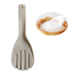 fatty cat jumbo large plastic rice paddle spatula scoop, 11" long, 1 pcs per case