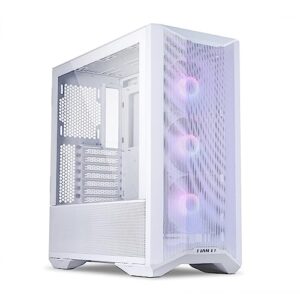 lian li lancool ii mesh c rgb-s usb type-c included mid-tower snow white - lan2mrs.50