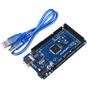 mmobiel uno r3 board atmega 2560 new version with a1602 incl usb cable compatible with arduino ide projects rohs compliant