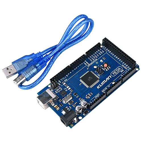 MMOBIEL UNO R3 Board ATmega 2560 New Version with A1602 incl USB Cable Compatible with Arduino IDE Projects RoHS Compliant