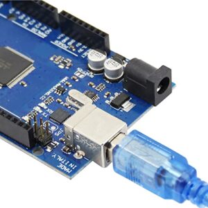 MMOBIEL UNO R3 Board ATmega 2560 New Version with A1602 incl USB Cable Compatible with Arduino IDE Projects RoHS Compliant