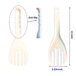 Fatty Cat Jumbo Large Plastic Rice Paddle Spatula Scoop, 11" Long, 1 pcs per case