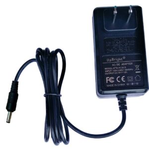 UpBright 12V AC/DC Adapter Compatible with Pixio PX243 PX247 PXC243 PXC273 PX248 Prime PX248P Advanced PX248PA S PX248PS PX257 PX257P PX259 PX259P FreeSync Curved Esports Gaming Monitor Power Supply