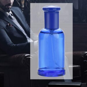 YUYTE Eau De Toilette for Men, Lightweight Scent Lasting Fragrance Perfume Eau De Toilette Spray Classic Perfume Edt Spray for Men Male, Ideal for Daily Use (BLUE-01)