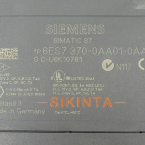 6ES7 370-0AA01-0AA0 Original SIMATIC simulation module 1 a?o warranty