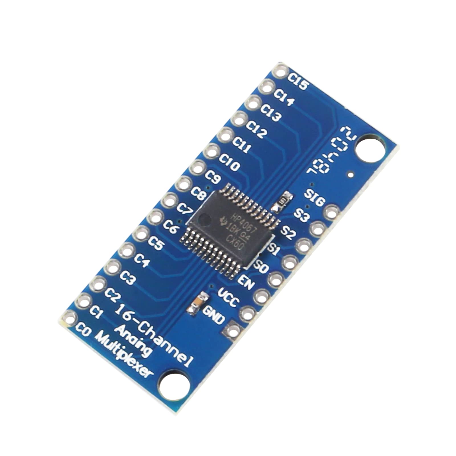 12Pcs CD74HC4067 16-Channel Analog Digital Multiplexer MUX Breakout Board Module CD74HC4067 CMOS Precise Module Compatible with DIY