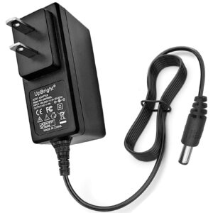 upbright 27v ac/dc adapter compatible with sharper image itm./art. 2437599 1014747 1014392 powerboost deep tissue cordless massager percussion device massage gun 27vdc power supply battery charger psu