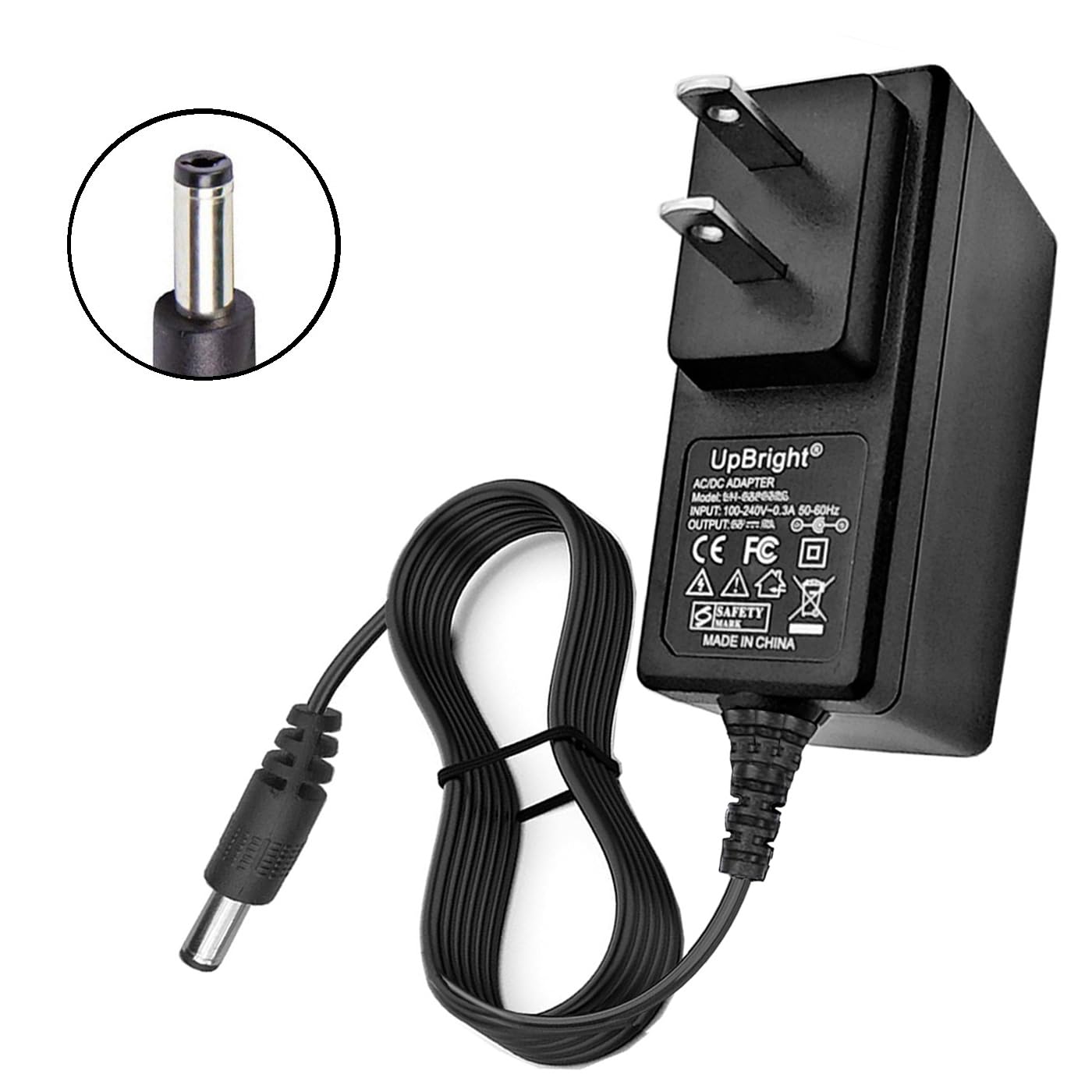 UpBright 27V AC/DC Adapter Compatible with Sharper Image ITM./ART. 2437599 1014747 1014392 Powerboost Deep Tissue Cordless Massager Percussion Device Massage Gun 27VDC Power Supply Battery Charger PSU