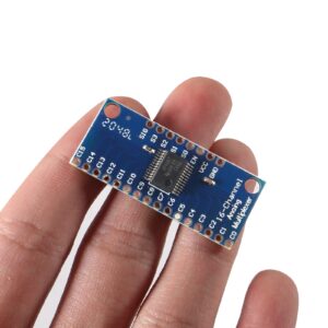 12Pcs CD74HC4067 16-Channel Analog Digital Multiplexer MUX Breakout Board Module CD74HC4067 CMOS Precise Module Compatible with DIY