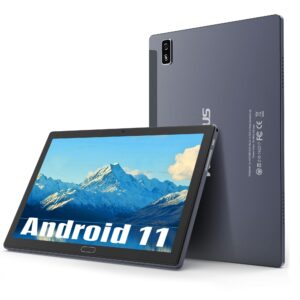 tablet 10 inch android 11 4g lte tablet pc with 2 sim slot, 4gb ram 64gb rom 128gb expandable, google certified octa-core 1.6ghz tablet with 13+5 mp camera,phone call,bluetooth wifi gps otg