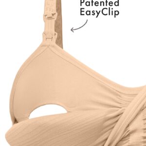 Kindred Bravely 2-Pack Hands Free Pumping Bra Bundle (Beige and Pink, Large)