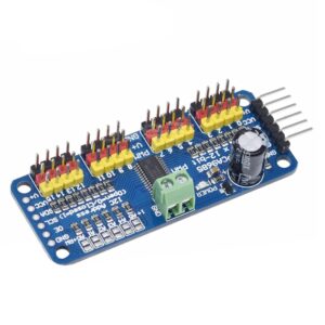 10Gtek# PCA9685 16 Channel 12-Bit PWM Servo Motor Board Module IIC for Arduino Robot or Raspberry pi