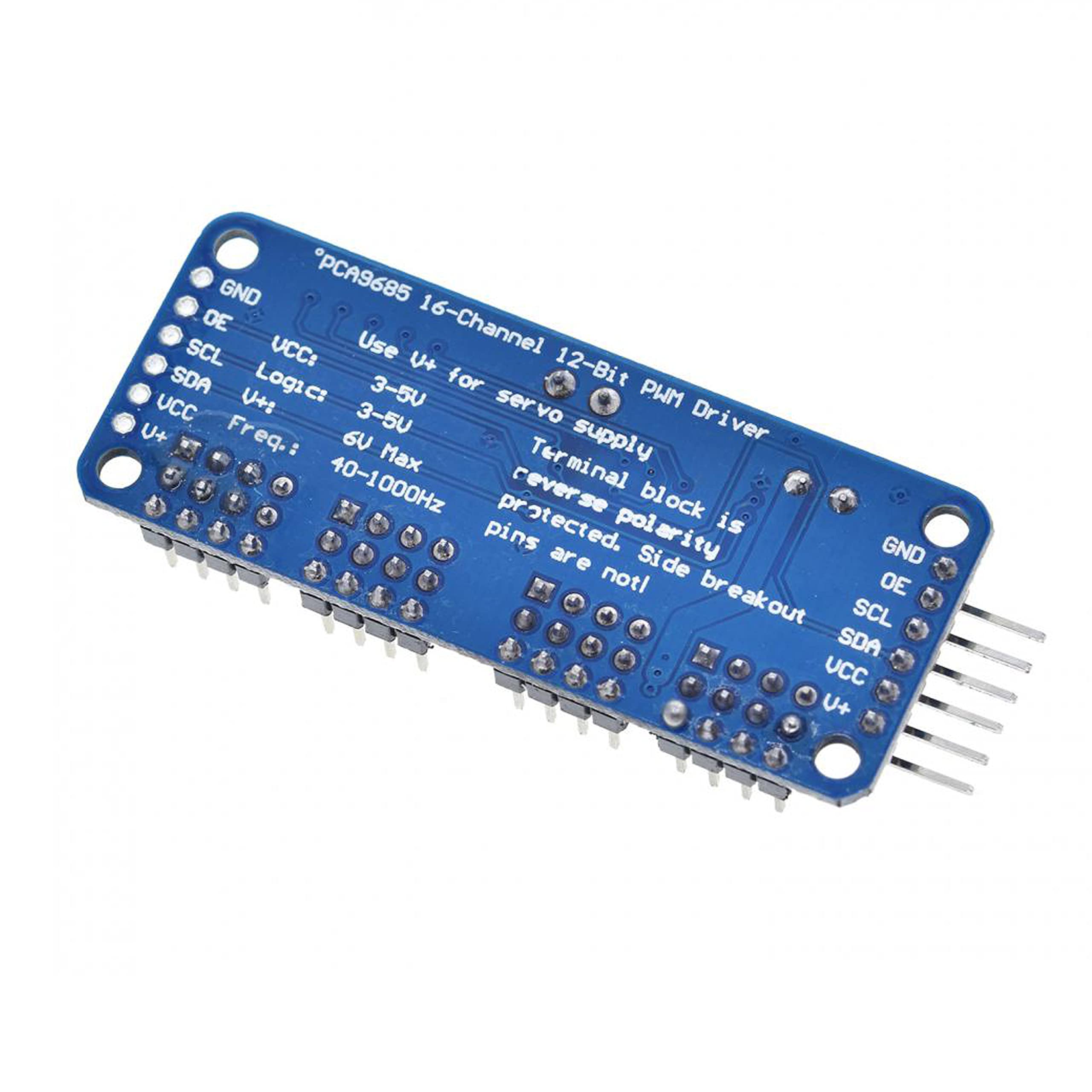 10Gtek# PCA9685 16 Channel 12-Bit PWM Servo Motor Board Module IIC for Arduino Robot or Raspberry pi