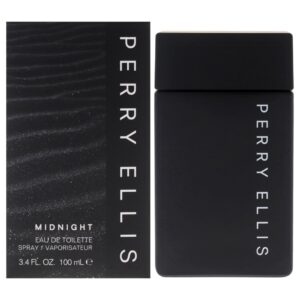 perry ellis midnight for men - 3.4 oz edt spray