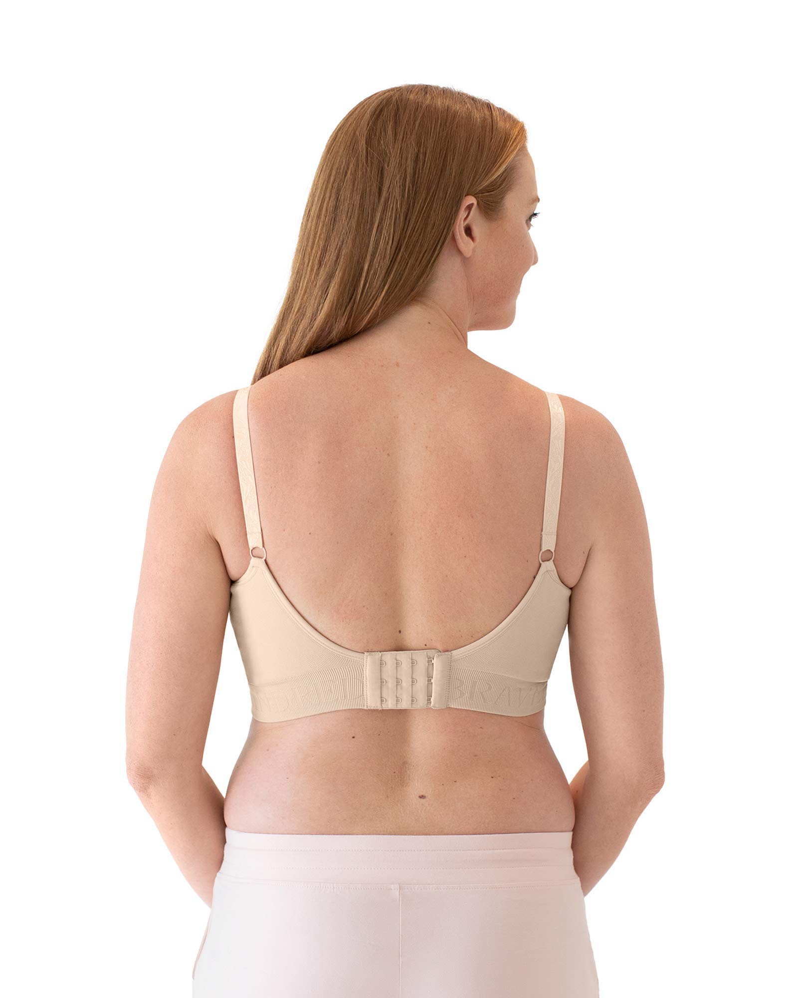 Kindred Bravely 2-Pack Hands Free Pumping Bra Bundle (Beige and Pink, X-Large)