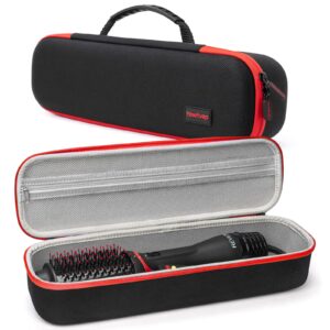 case for revlon hair dryer brush, hard travel case replacement for revlon one-step volumizer hot air brush, notice: this brush case unfits revlon plus 2.0 & revlon round (case only)