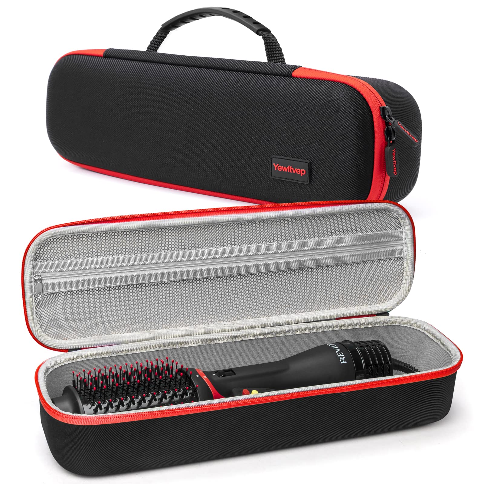 Case for Revlon Hair Dryer Brush, Hard Travel Case Replacement for REVLON One-Step Volumizer Hot Air Brush, Notice: This Brush Case Unfits REVLON Plus 2.0 & REVLON Round (Case Only)