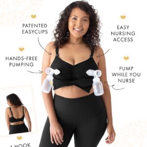 Kindred Bravely 2-Pack Hands Free Pumping Bra Bundle (Pink and Black, Medium-Busty)