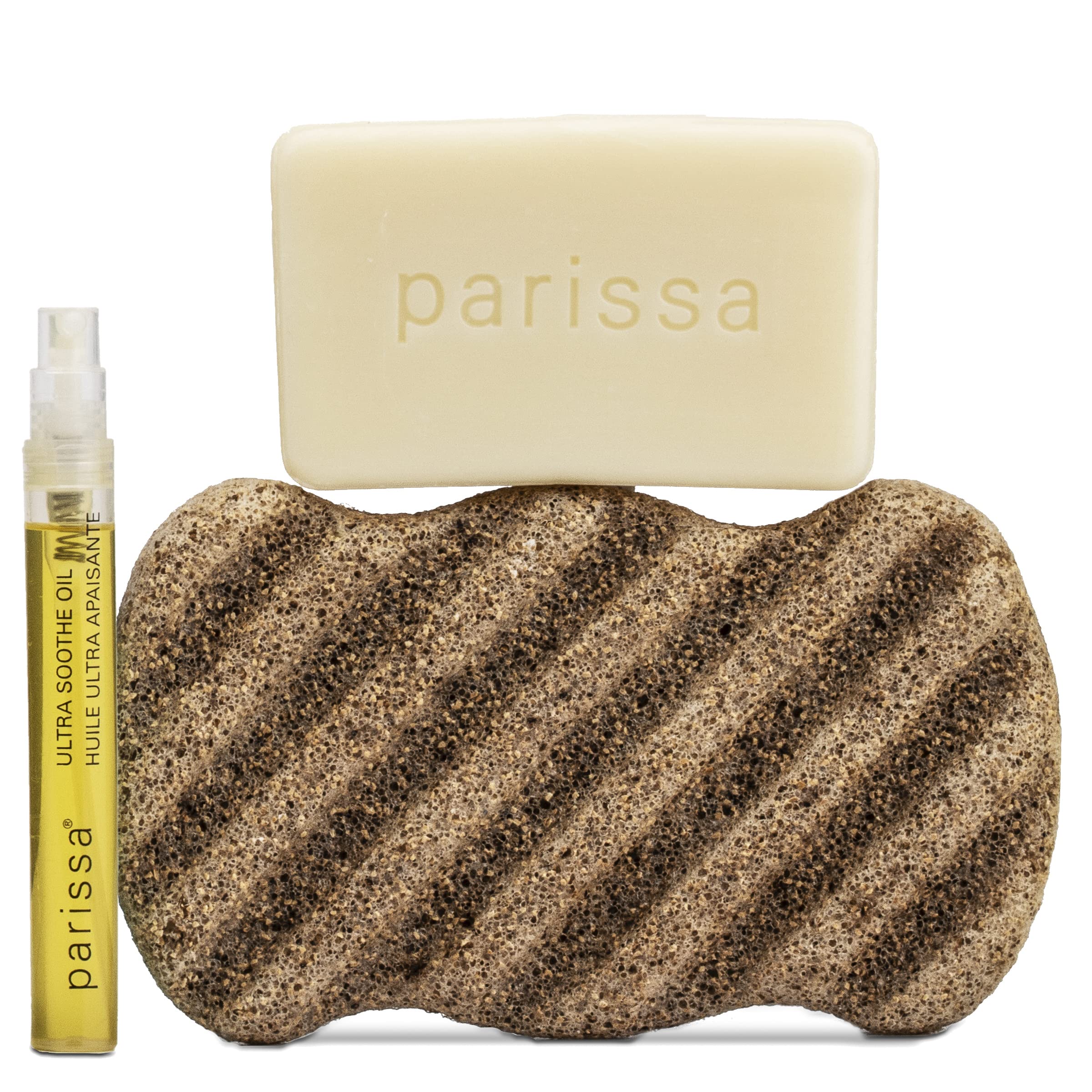 Parissa Natural & Moisturizing Body Soap, Perfect for Post-Hair Removal of Ingrown Hair and Razor Bumps