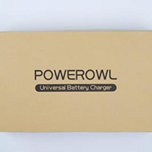 POWEROWL 4-Pack Rechargeable AA Batteries with Charger, 2800mAh High Capacity Low Self Discharger NiMH Double A Battery for Xbox Controller Battery Pack