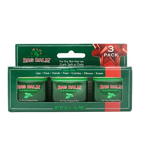 Bag Balm Skin Moisturizer Mini Tin Gift Box (Set of 3)