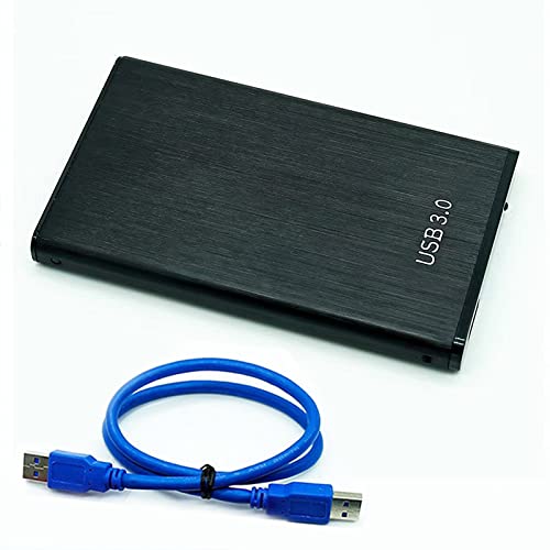 320GB External Hard Drive -Slim 2.5'' Portable HDD USB 3.0 for PC, Mac, Laptop, Chromebook (Black)