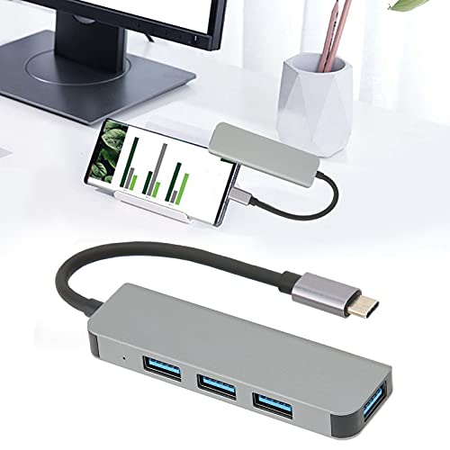 USB C Hub, Expansion Dock 4 in 1 Multi USB Ports Adapter Converter for Keyboard Mouse Card Reader Hard Drive Connection, MultiPort Adapter Dock