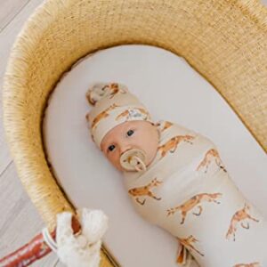 Copper Pearl Large Premium Knit Baby Swaddle Receiving Blanket Swift