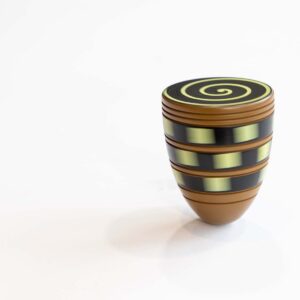 Ancient Toys – Wooden Spinning Top - King TUT’s Top - Perfect Way to Introduce History with Toys Used by Children Thousands of Years Ago. Packaged in Attractive Gift Box with Spinning String!