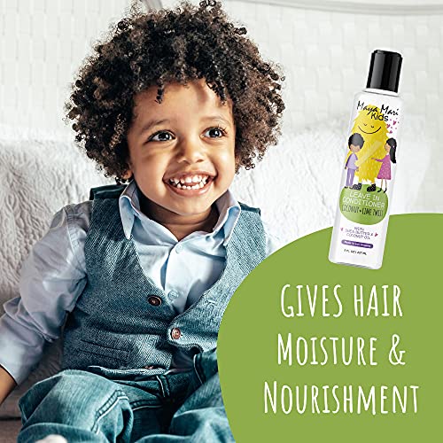 Maya Mari Kids Curly Hair Gift Set | 2-in-1 Shampoo & Conditioner, Curl Cream, Detangler | Tear-Free, Sulfate-Free