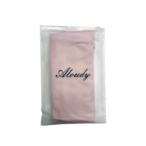 Aloudy Pillowcase, 1 Pack Original Aloudy Pillow Cases, Organic Cotton Pillow Cover (10 x 20 Pink)