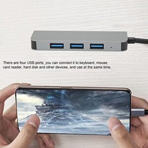 USB C Hub, Expansion Dock 4 in 1 Multi USB Ports Adapter Converter for Keyboard Mouse Card Reader Hard Drive Connection, MultiPort Adapter Dock