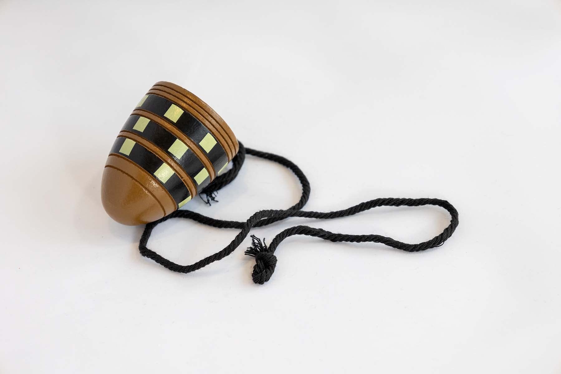 Ancient Toys – Wooden Spinning Top - King TUT’s Top - Perfect Way to Introduce History with Toys Used by Children Thousands of Years Ago. Packaged in Attractive Gift Box with Spinning String!