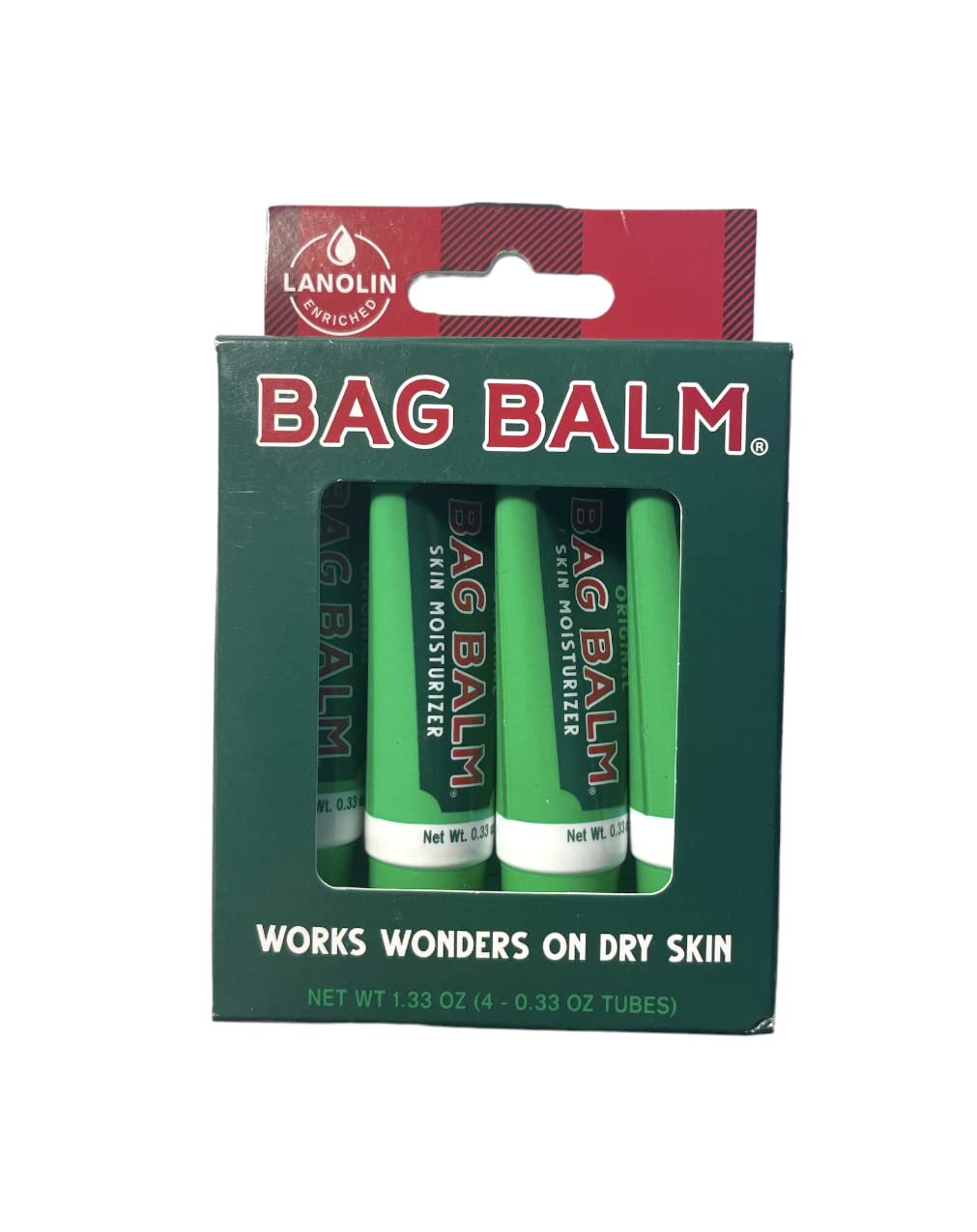 Bag Balm Lip Moisturizer Gift Box (Set of 4)