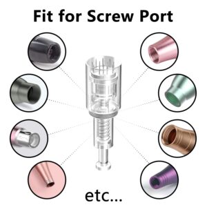 Cartridges Screw Port Disposable Replacement Parts 12Pins 10Pcs (12pin(10pcs))