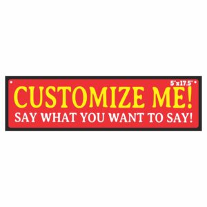 atx custom signs - weatherproof aluminum metal custom personalized sign multiple sizes custom text caution, danger, warning notice