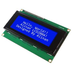 Alinan 3pcs IIC I2C TWI Serial LCD 2004 20X4 Display Blue Screen with IIC I2C Module Interface Adapter