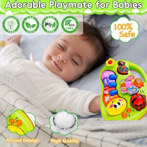 Baby Piano Toy Baby Toys 6 to 12 Months Infant Toys Baby Musical Toys Sensory Toys Light Up Toys for 1 Year Old Newborn Infant Toys 6-12 Months Toddler Piano Toy Xmas Birthday Gifts Girl Toys for Boys