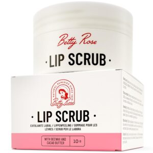 sugar lip scrub, lip exfoliator scrub and moisturizer, lip lightening for dark lips, lip scrubber made with pure beeswax and vitamin c and e for dry and chapped lips, protective antioxidants